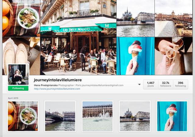 Top 15 most inspiring Parisian Instagram accounts to follow | Róisín Astell